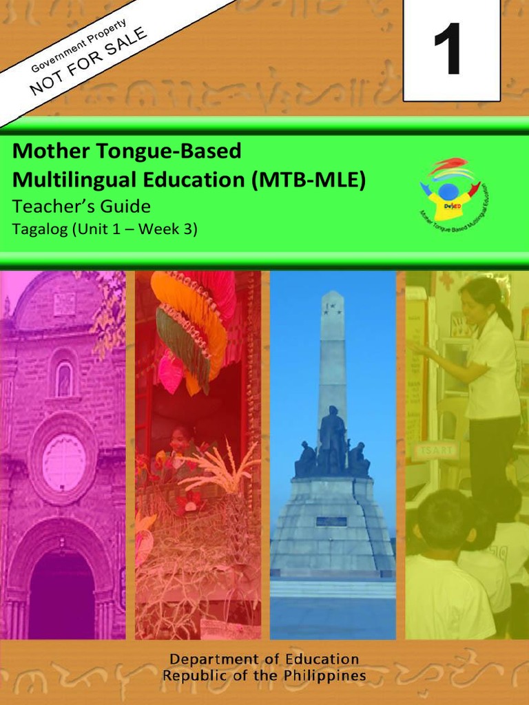 MTB-MLE 1 Tagalog Week 3 | PDF | Philippines | Communication