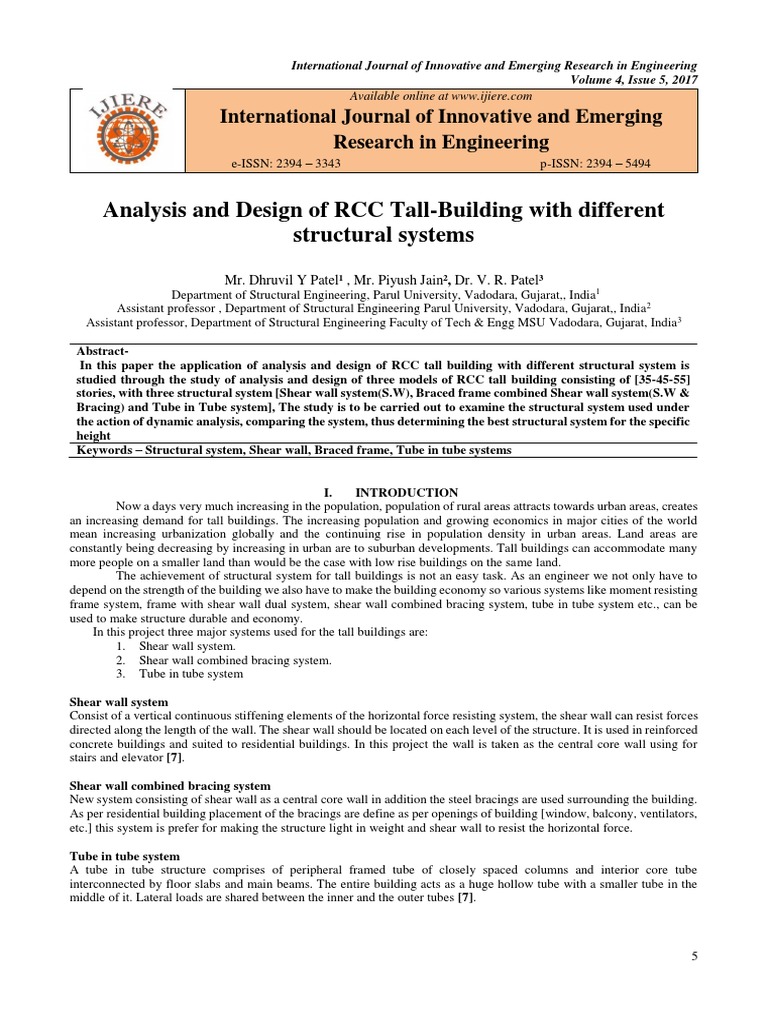 FinalPaperAnalysis and Design of RCC Tall-Building With Different ...