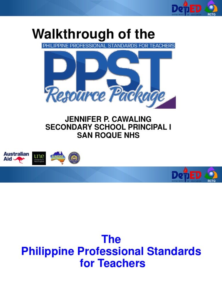 1 PPST Slide Decks | PDF | Educational Assessment | Learning