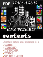 Surface Area of Cube - Formula, TSA of Cube, LSA (CSA) of Cube | PDF ...