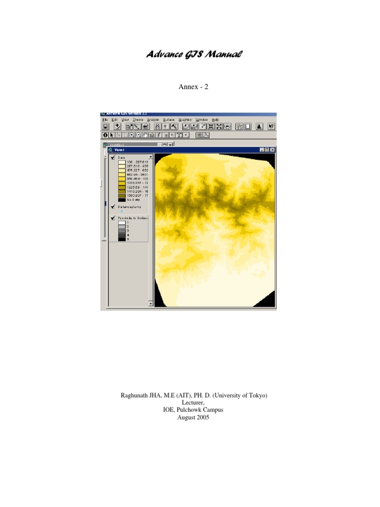 Gis Manual Annex 2 | PDF | Contour Line | Interpolation