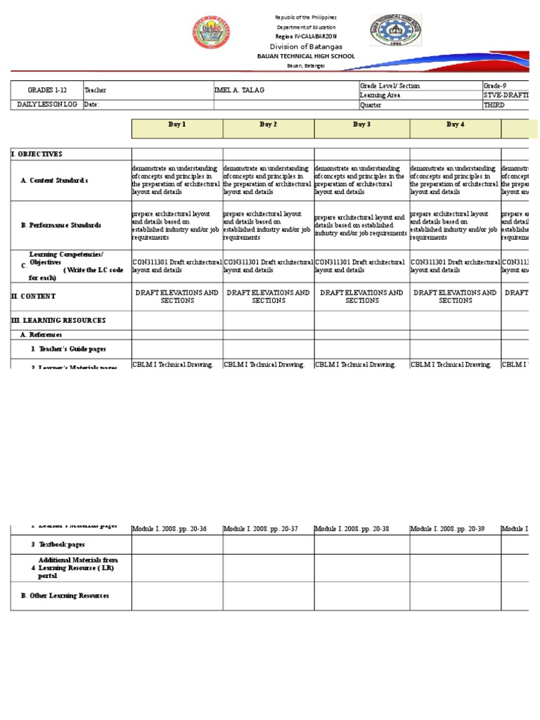 DLL For G9 Technical Drafting NC First Part | PDF | Technical Drawing | Drawing