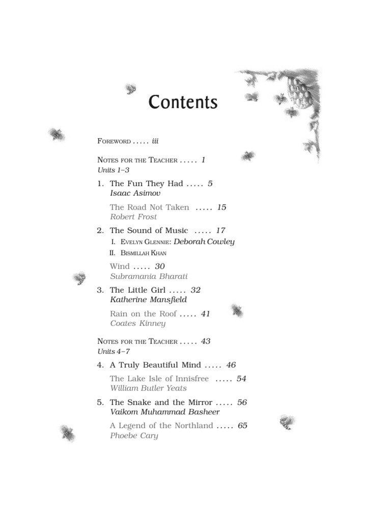 NCERT Class 9 English Part 1 | PDF