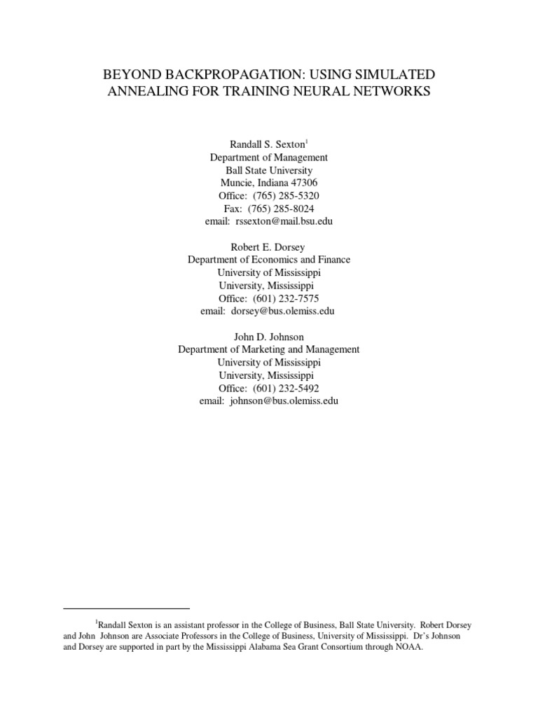 Sabp PDF | PDF | Mathematical Optimization | Artificial Neural Network