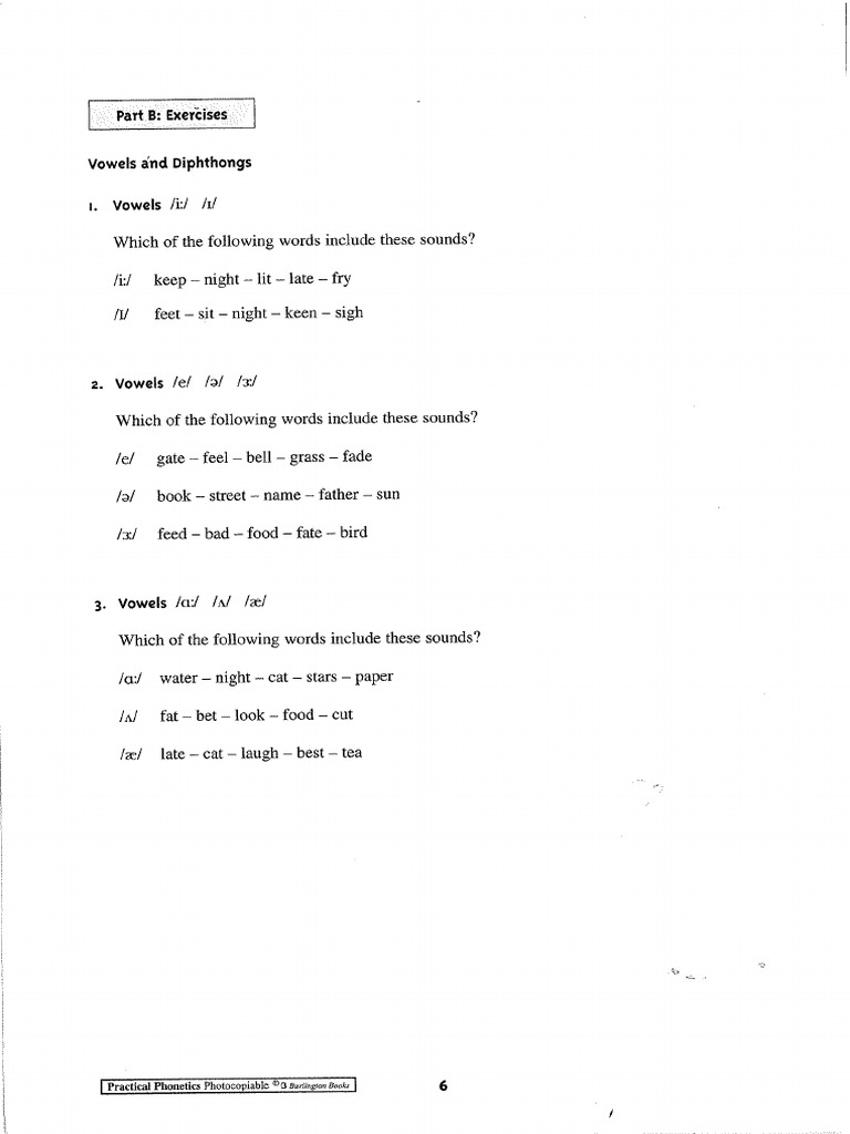 Practical Phonetics Exercises With KEY | PDF