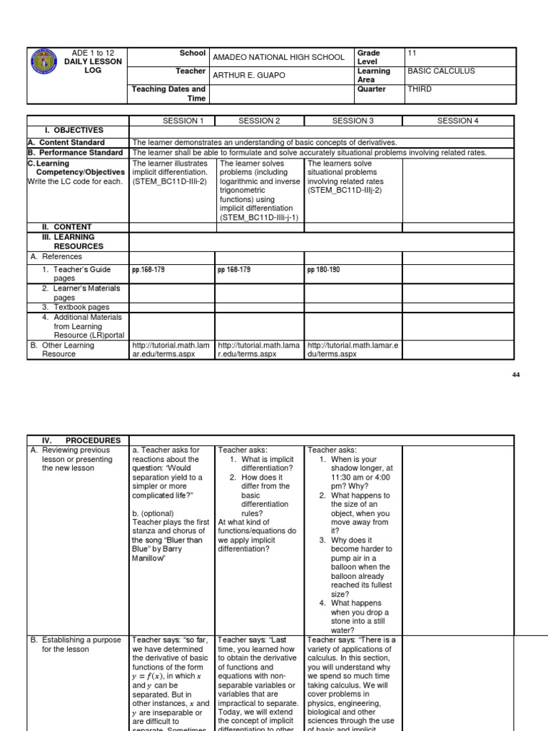 Pre Calculus | PDF | Variable (Mathematics) | Derivative