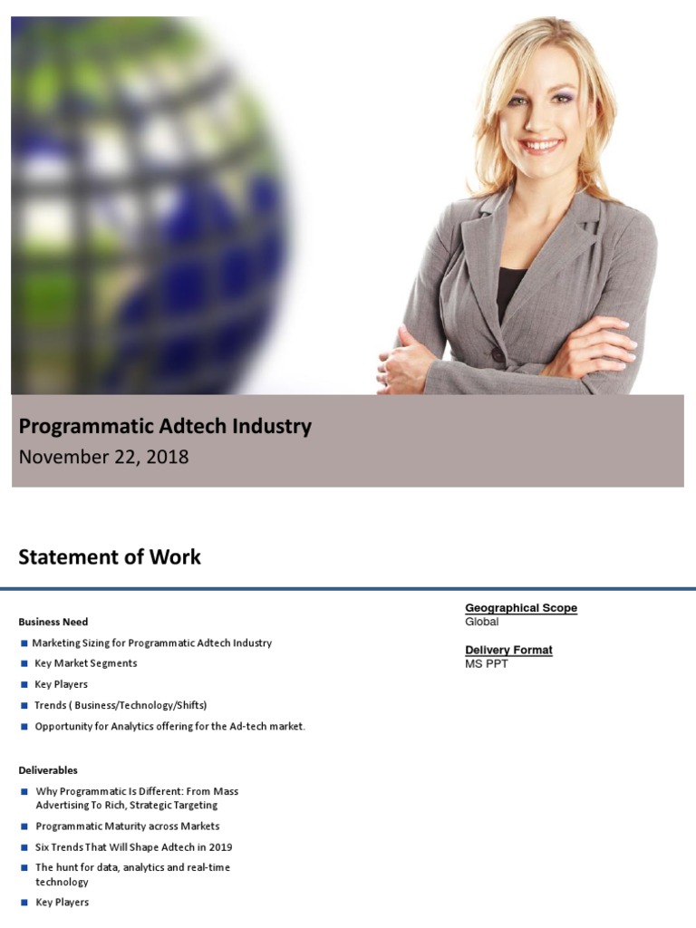 Programmatic Adtech Insights | PDF | Analytics | Advertising