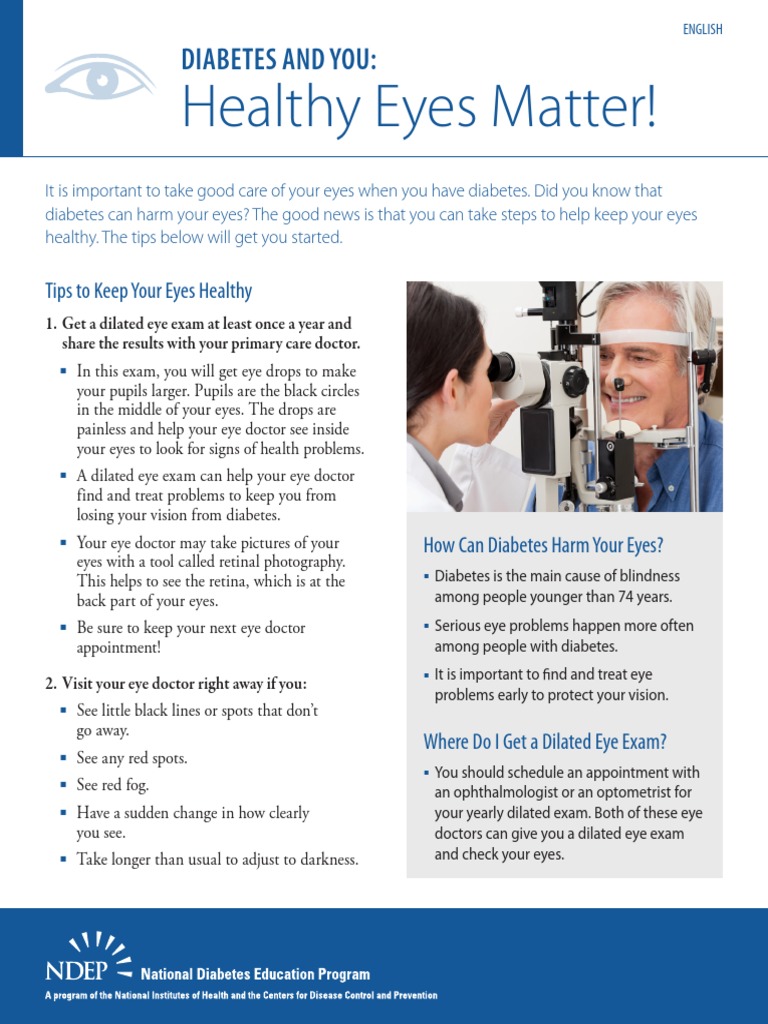 149 Healthy Eyes Matter | PDF | Eye | Diseases And Disorders