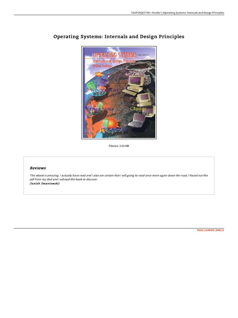 Read 9780138874070 Operating Systems Internals and Design Principle 3 ...