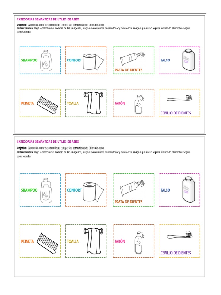 Categoria Utiles de Aseo | PDF