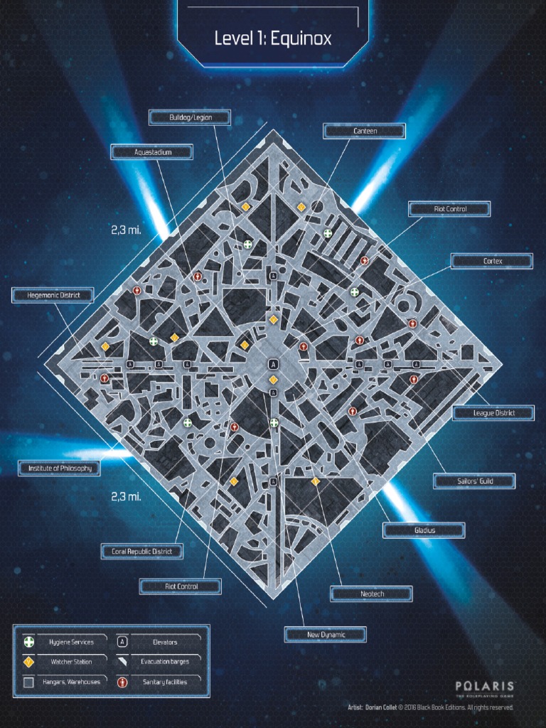 POLARIS RPG - Location Map Folio PDF | PDF