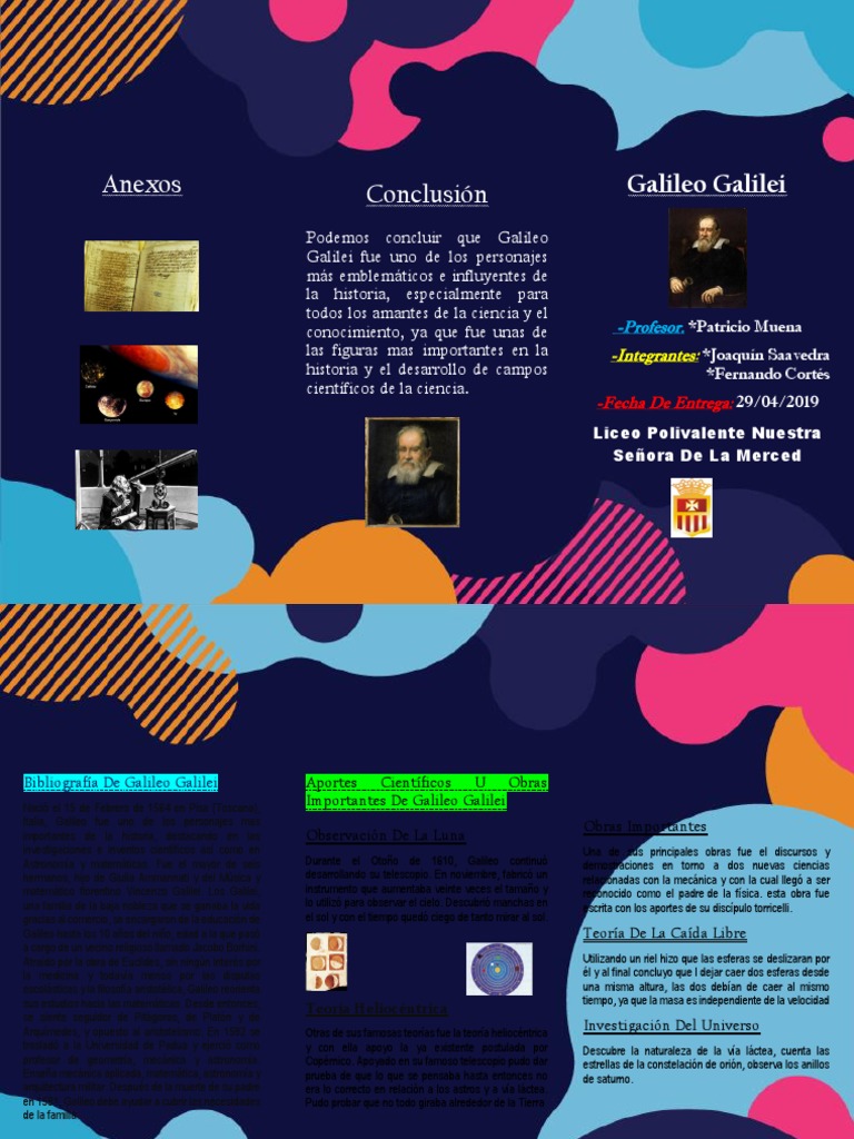 Anexos Conclusión: Galileo Galilei | PDF | Galileo Galilei | Heliocentrismo