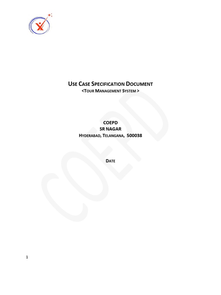 Tour Management System | Download Free PDF | Use Case | Login