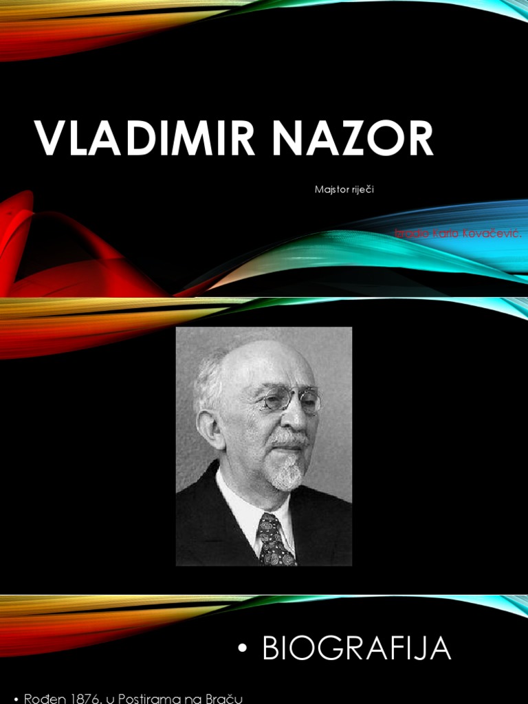 Vladimir Nazor | PDF