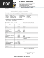 Formato Solicitud de Repuestos e Insumo | PDF