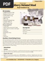 Copperhead Pot Still Instructions | PDF | Distillation | Ethanol