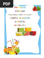 Proyecto Comidas Tradicionales | PDF | Alimentos | Aprendizaje