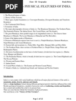 Geography Chapter - 2 Class 9 Notes | PDF | Himalayas | River