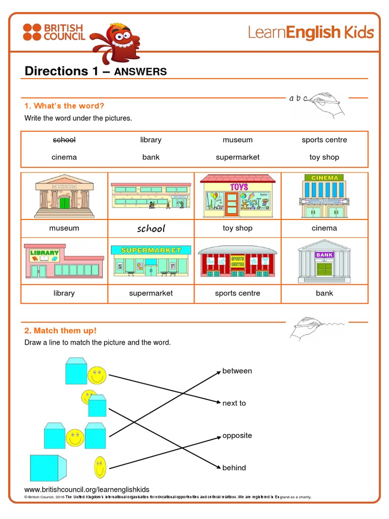 Worksheets Directions 1 Answers PDF | PDF