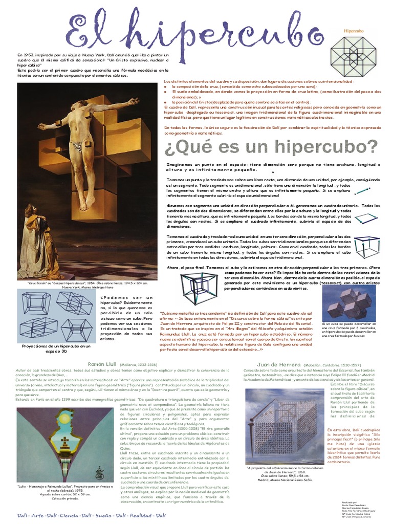 El Hipercubo PDF | PDF | Dimensión | Geometría