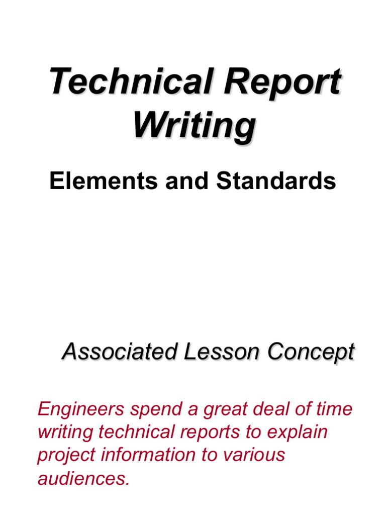 Technical Report Writing Essentials | PDF | Abstract (Summary) | Book ...
