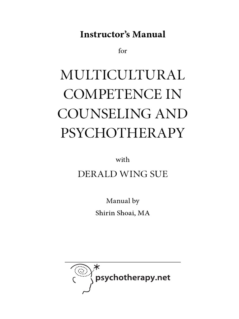 Multicultural Competencies Counseling | PDF | Psychotherapy | Psychology