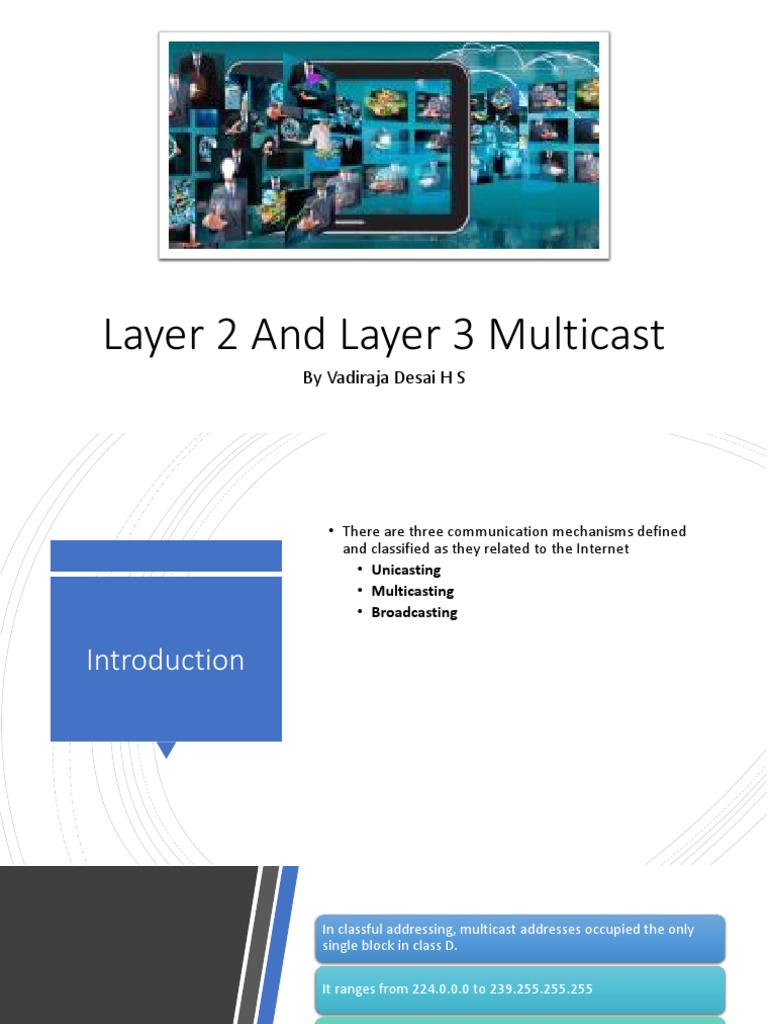 Layer 2 and Layer 3 Multicast Addressing | PDF | Multicast ...