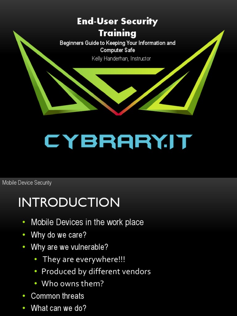 Mobile Device Security Guide | PDF | Mobile Device | Security