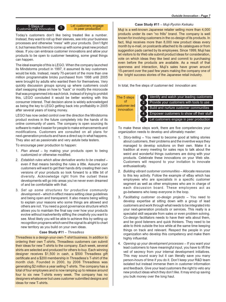 Case Study #11 - Muji-Ryohin Keikaku: 5 Steps of Customer-Led ...