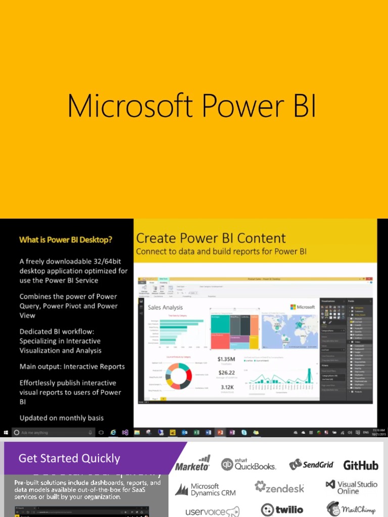 Power BI | PDF | Microsoft Excel | Visualization (Graphics)