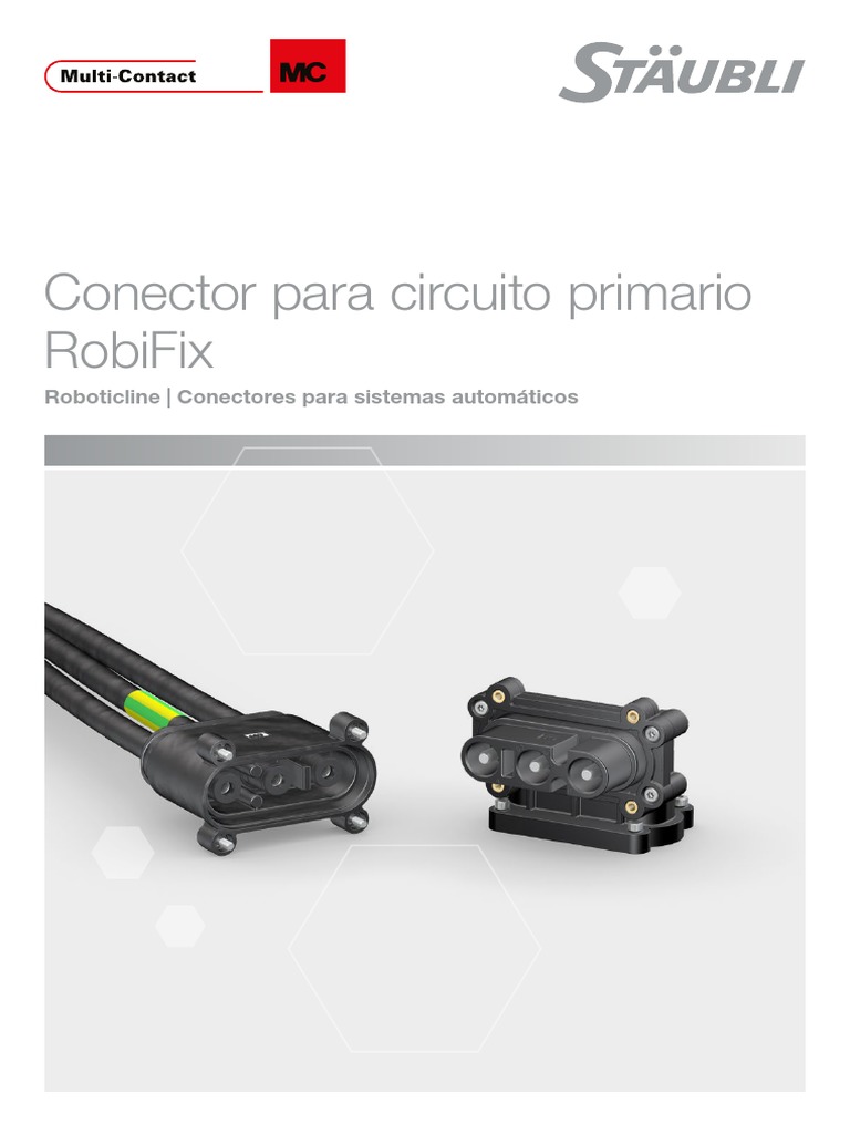 Staubli RobiFix-11014065 - (Es) - Hi PDF | PDF | Conector eléctrico ...