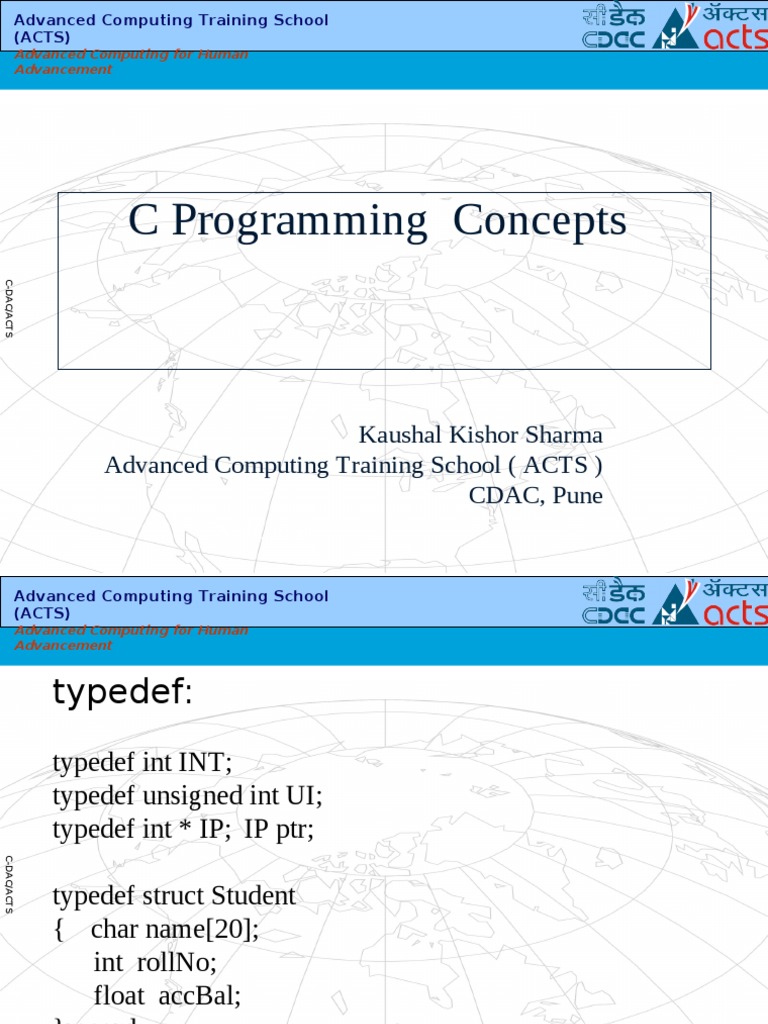 C Programming Concepts | PDF | Models Of Computation | Notation