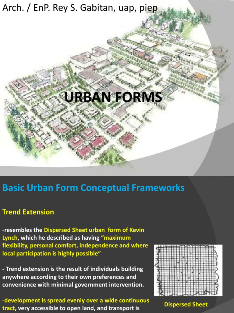 UAP Planning Seminar 2010 Module 4 Urban Forms | PDF | City | Nature