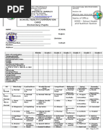 School Health Examination Card: Republic of The Philippines Department ...