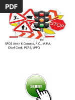 Traffic Police Hand Signals Guide | PDF