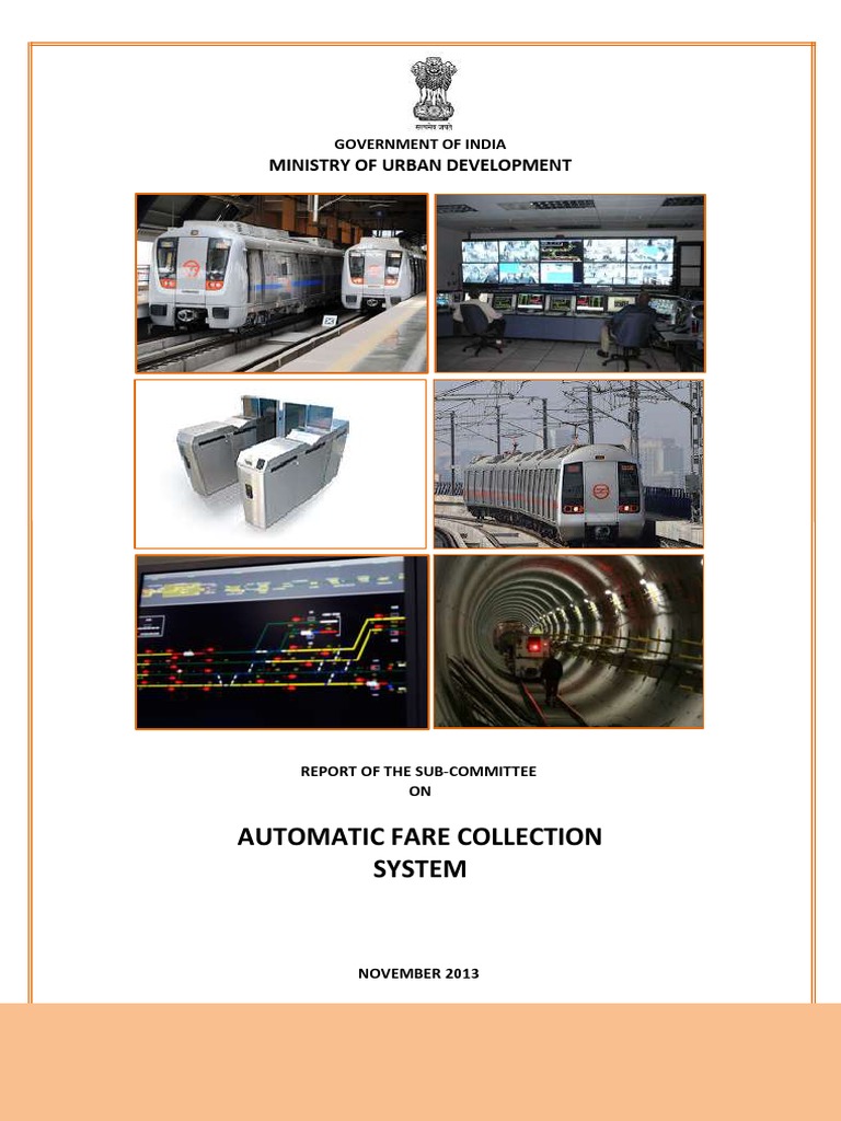 Automatic Fare Collection System Report | PDF | Smart Card | Debit Card