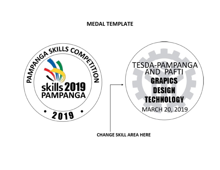 Grapics Design Technology: Medal Template | PDF | Art | Technology ...