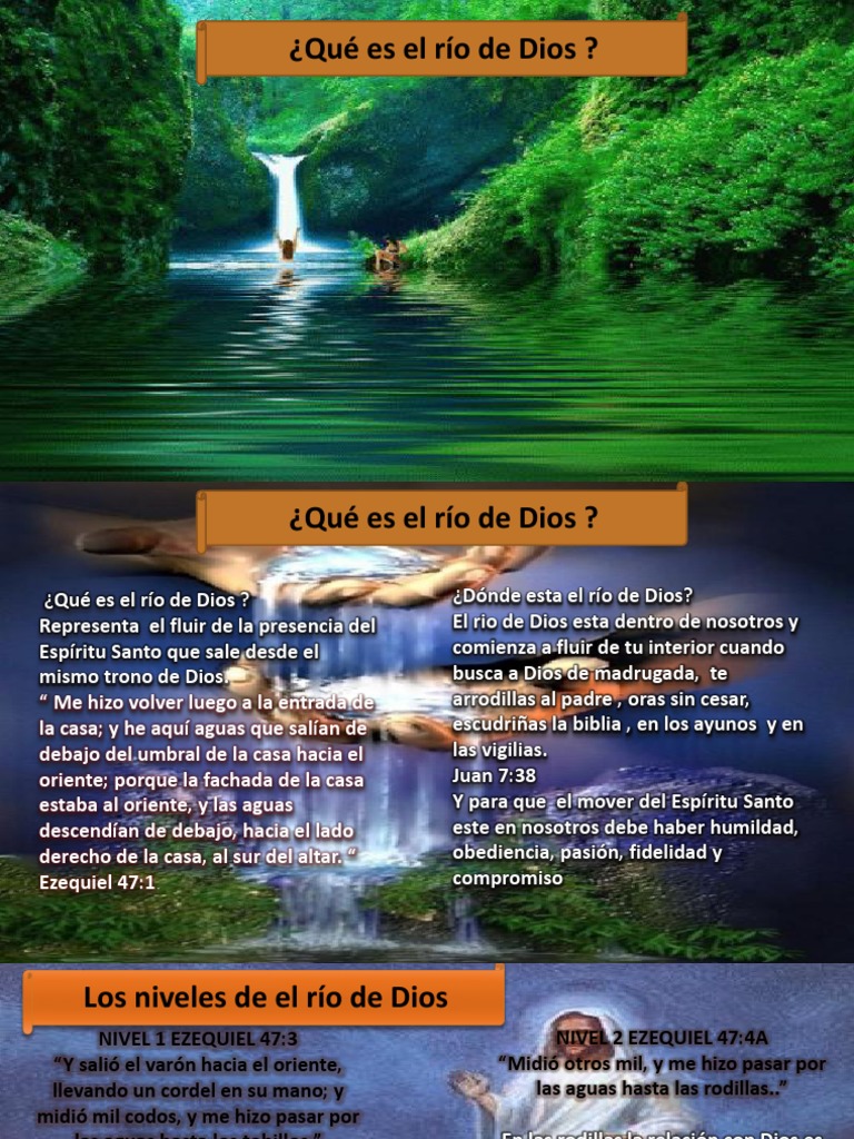 8-El RIO DE DIOS | PDF | Cristo (título) | Dios