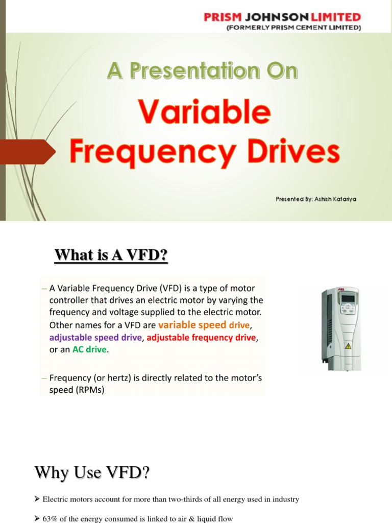 VFD Presentation Ashish | PDF