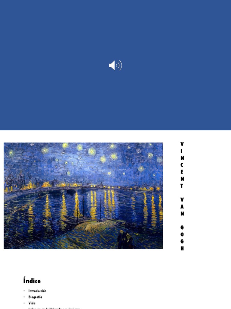 Powerpoint Van Gogh | PDF | Vincent Van Gogh | Pinturas