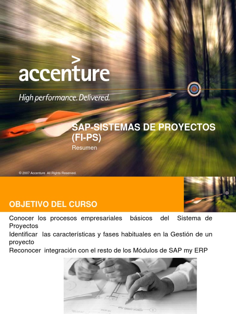 SAP PS Overview | PDF | Sap Se | Gestión de proyectos