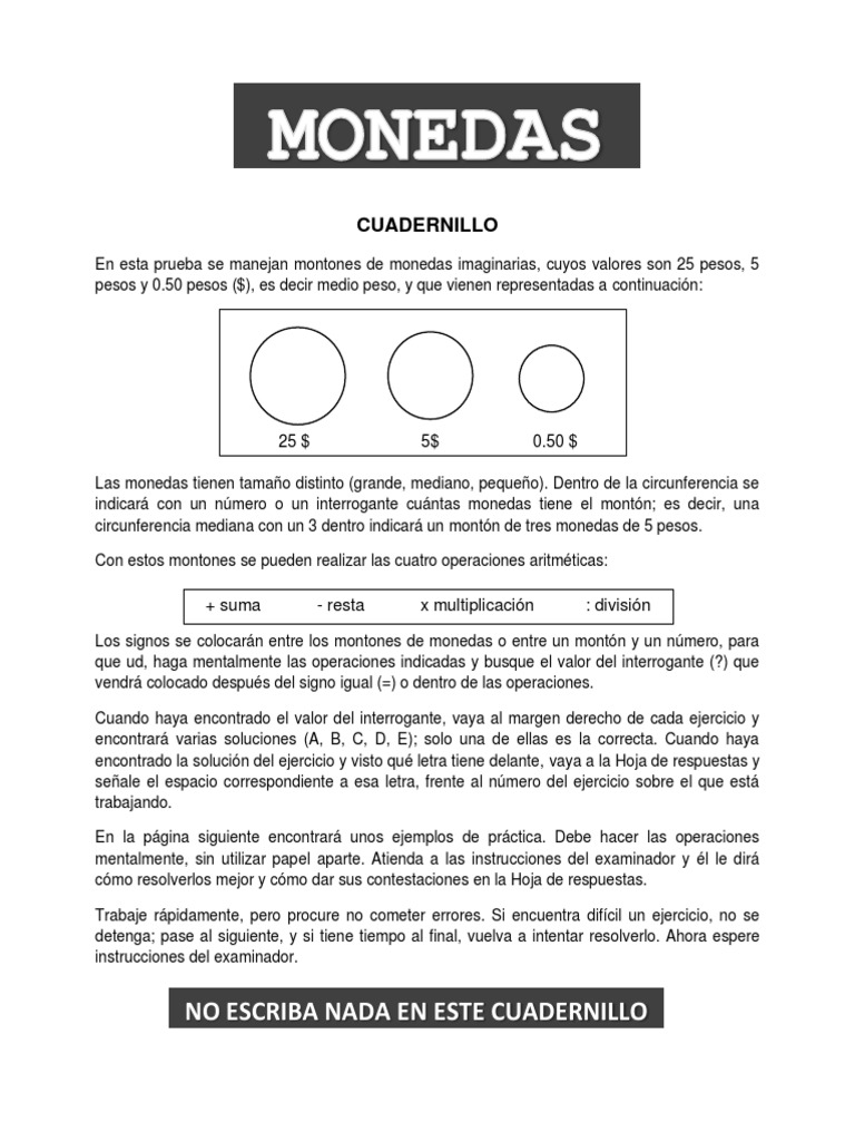 Test de Monedas | Mercado de divisas | Numismática
