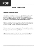 Benefits of Hyperlink | PDF | Hyperlink | Computing