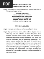 Mass Guide-Cebuano Version | PDF
