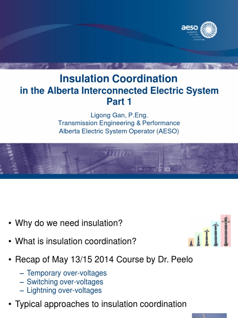 Insulation Coordination in Alberta's Power System | PDF | Electrical ...