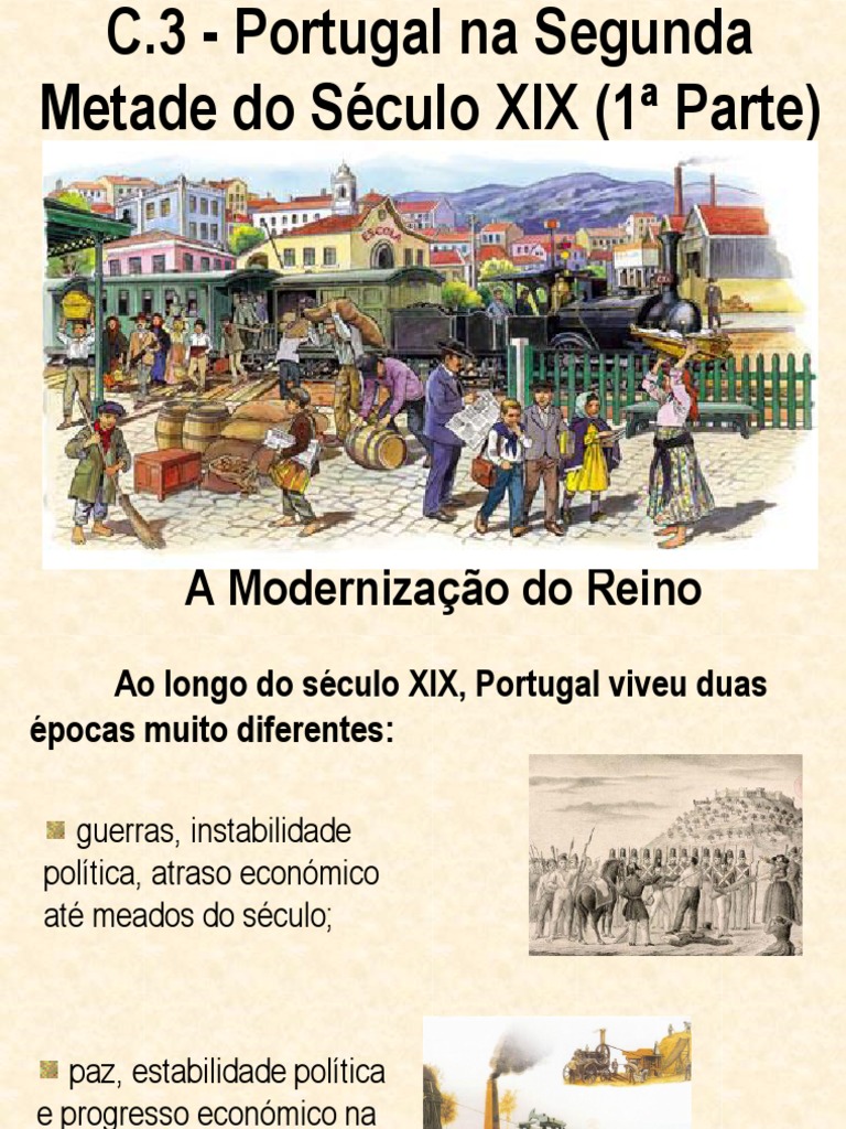 Portugal - 2. Metade Do Seculo XIX | PDF | Indústrias | Portugal