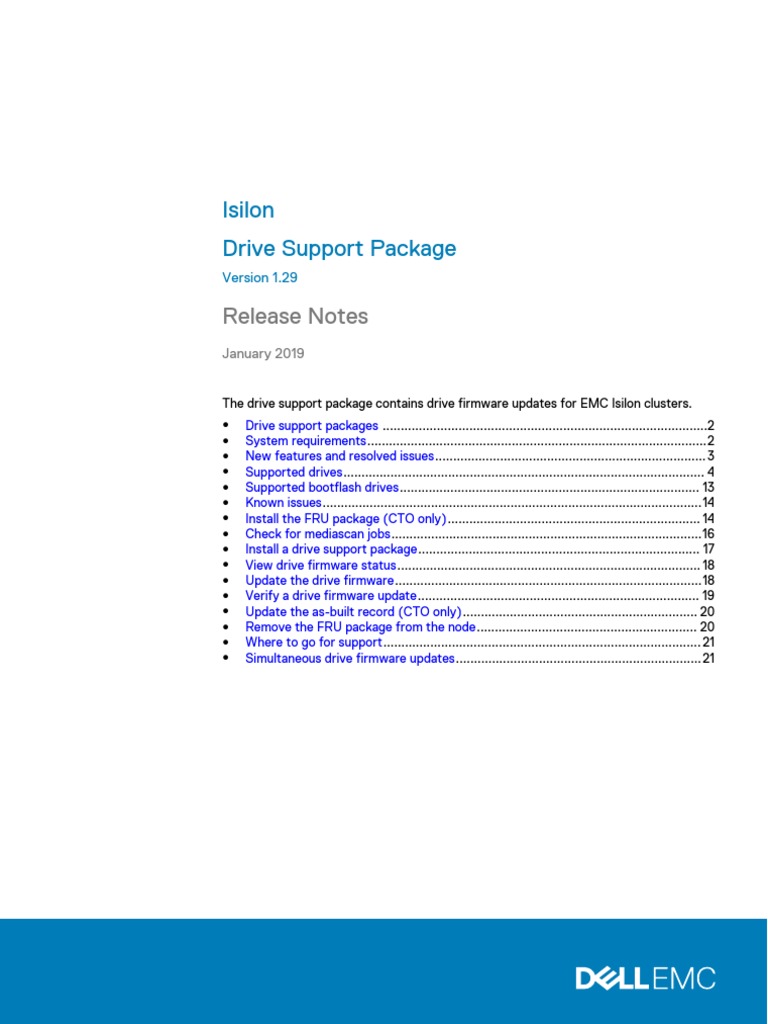 Isilon Drive Support Packages PDF | PDF | Areas Of Computer Science ...