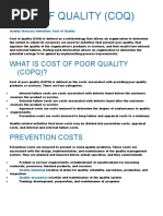 Consequences of Poor Quality | PDF | Product Liability | Cost
