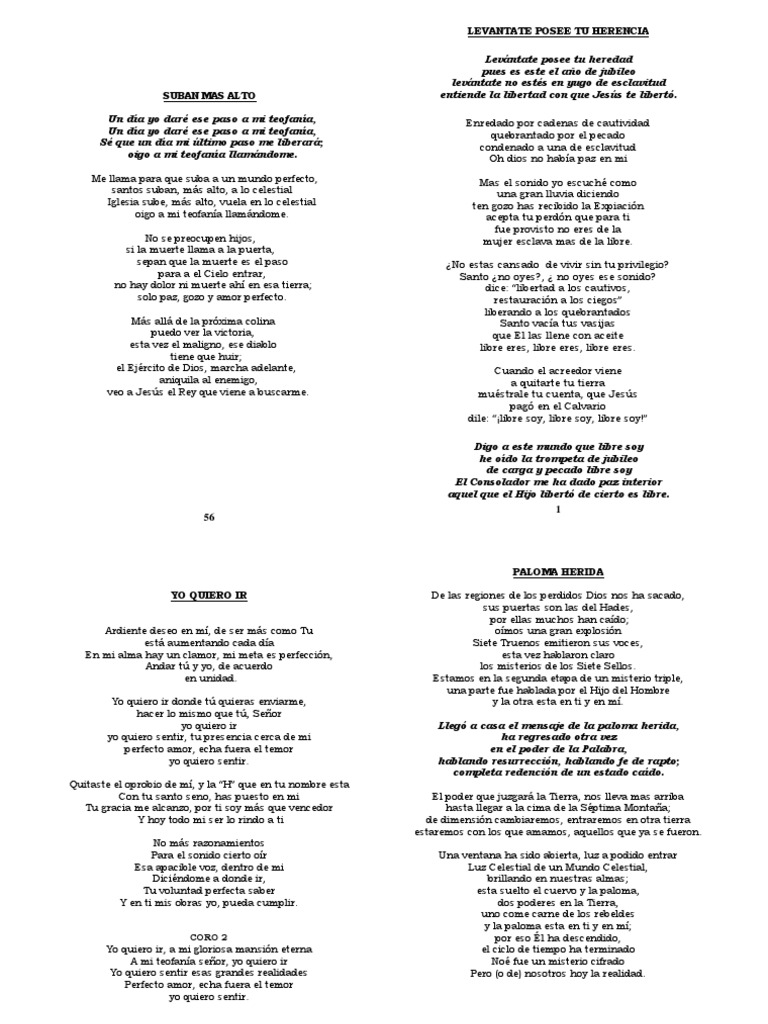 Letras de Adoración y Teofanía | PDF | Cristo (título) | Fe