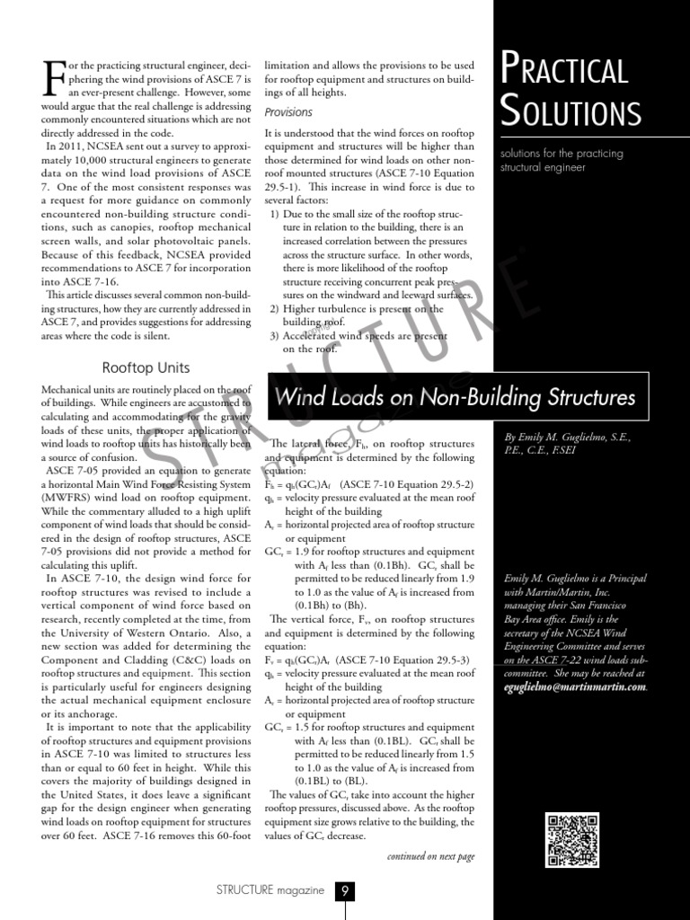 C-PracticalSolutions-Wind Load On Canopy | PDF | Photovoltaic System ...